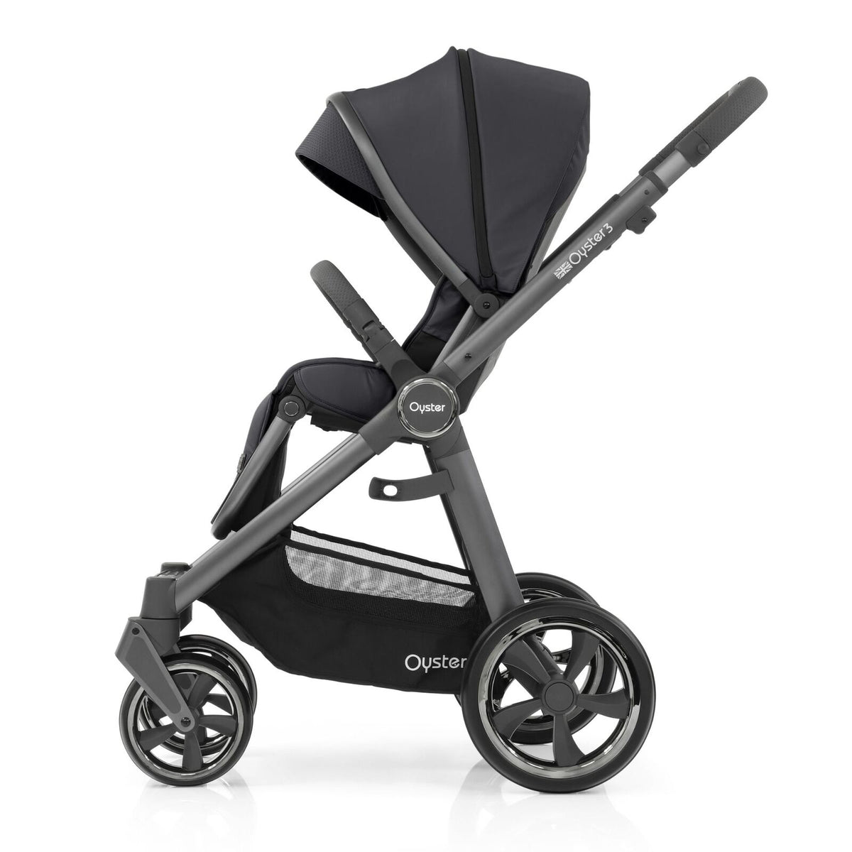 LAST ONE - Babystyle Oyster Pram System - SPECIAL EDITION - Graphite T ...